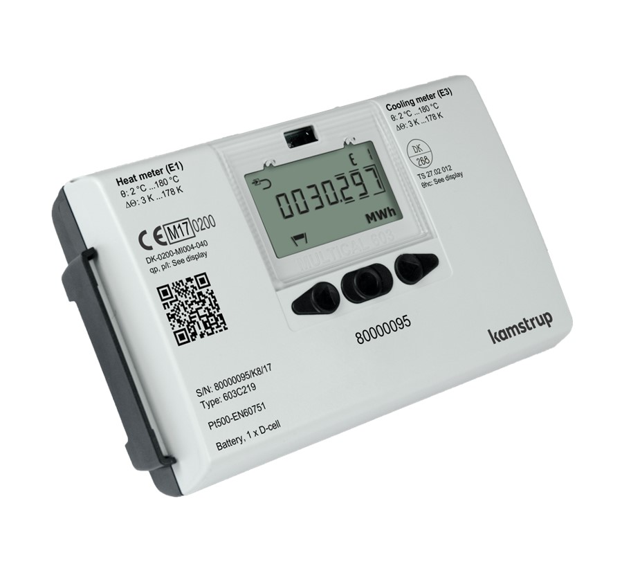 Kamstrup Multical 603 Refrigerant quantity meter, Flanged connection ...
